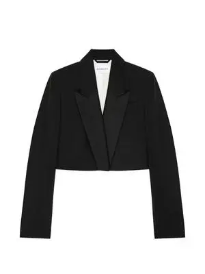 Givenchy Peak-lapel Cropped Jacket