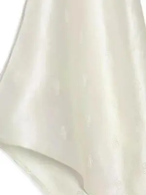 Luisa Spagnoli Logo-embroidered Scarf