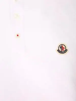 Moncler Logo-patch Pique Polo Shirt