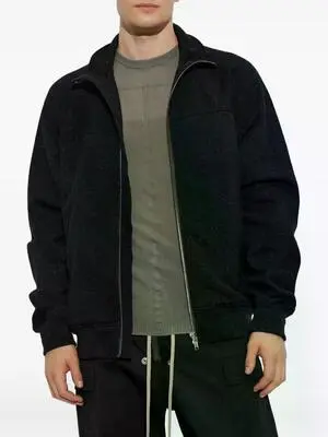 Rick Owens Stand-up Collar Zip-up Sweater