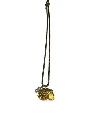 LABELLED JEWELLERY Marea Chain Pearl-pendant Necklace - Gold