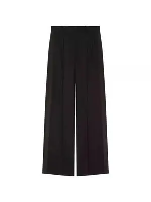 Givenchy Tuxedo Double-pleat Trousers - Black