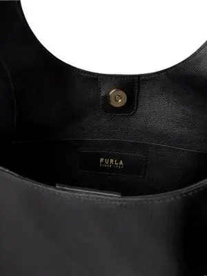 Furla Leather Tote Bag With Buckle Detail