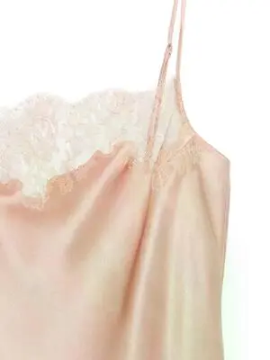 Carine Gilson Lace-trim Camisole