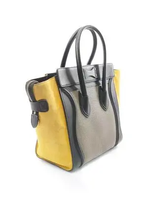 Celine 2000s Micro Luggage Tote Bag