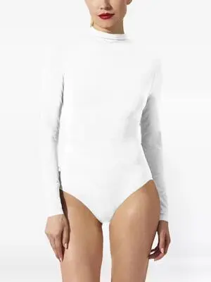 Wolford Mock-neck Long-sleeve Bodysuit