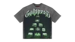 GODSPEED Overstimulation T-shirt - Grey