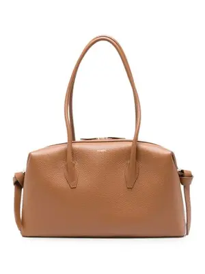 Yuzefi Duffle Bag Leather "brioche - Brown