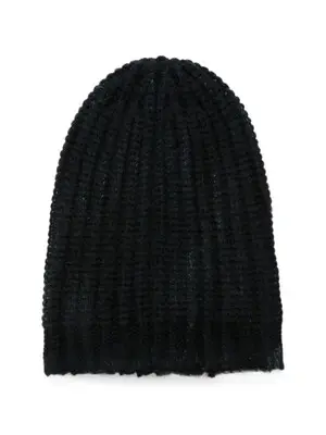 Avant Toi Hat Hand Painted Corn Cob Stitch - Blue