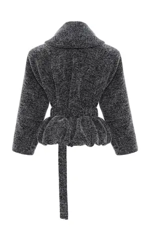 Magda Butrym Belted Wool-cashmere Jacket