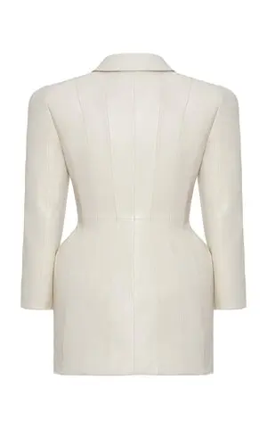 Magda Butrym Tailored Leather Blazer