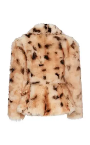 Magda Butrym Patterned Leather Shearling Jacket