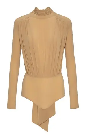 Magda Butrym Long-sleeve Turtleneck Bodysuit - Neutral