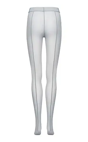 Magda Butrym Mid-rise Tights - Light Blue