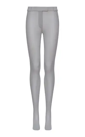 Magda Butrym Mid-Rise Tights Light Grey