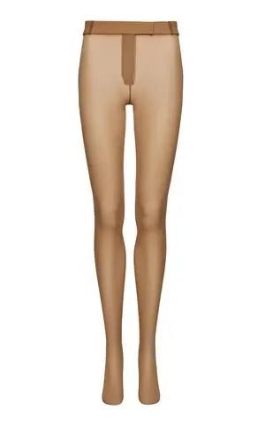 Magda Butrym Magda Butrym Mid-Rise Tights Nude