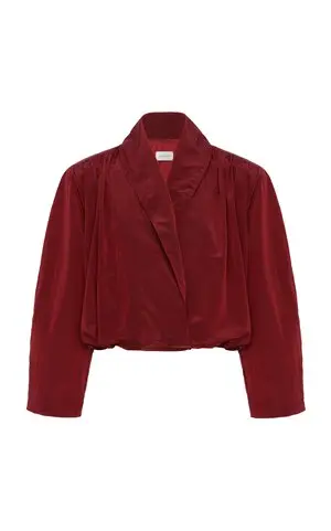 Magda Butrym Double-breasted Jacket - Red