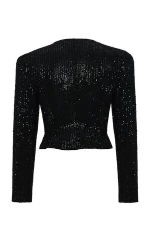 Magda Butrym Embellished Silk-wool Jacket