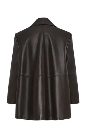 Magda Butrym Relaxed Leather Coat