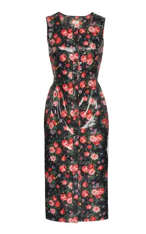 Magda Butrym Cotton Button-up Midi Dress