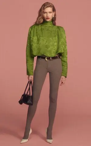 Magda Butrym Camel Suede Belt