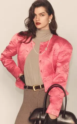 Magda Butrym Quilted Cotton-blend Jacket
