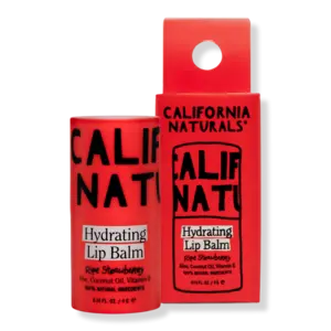 CALIFORNIA NATURALS Hydrating Lip Balm Ripe Strawberry - One-color