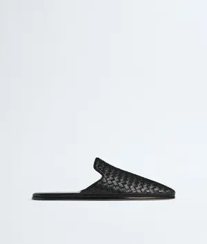 Bottega Veneta Palazzo Slipper - Black