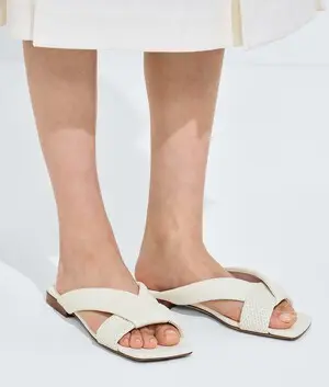 Bottega Veneta Riva Flat Mule
