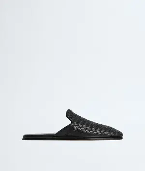 Bottega Veneta Palazzo Slipper - Black