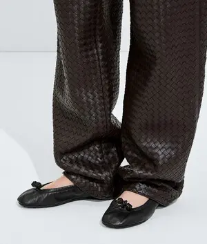 Bottega Veneta Fantasmina Ballerina - Black