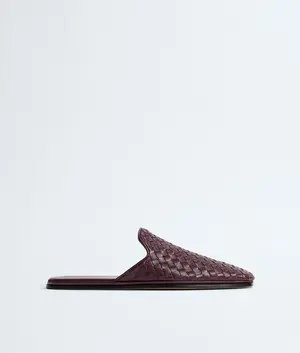 Bottega Veneta Palazzo Slipper - Deep Mahogany