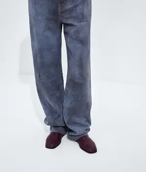 Bottega Veneta Palazzo Slipper - Deep Mahogany