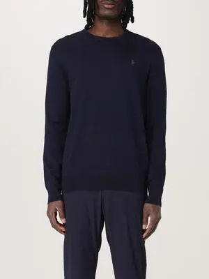 Polo Ralph Lauren Polo Ralph Lauren Embroidered Logo Knit Sweater Blue
