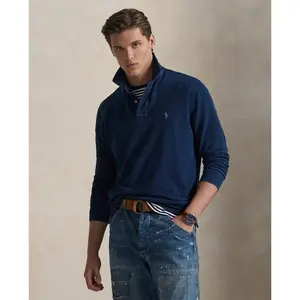 Ralph Lauren Classic Fit Indigo Mesh Polo Shirt