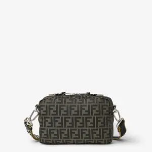 Fendi Camera Case In Superlight Ff Zucca Technical Fabric