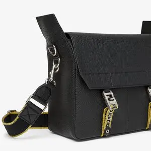 Fendi Flow Medium Messenger Bag In Cuoio Romano Leather