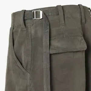 Fendi Patchwork Cotton Trousers
