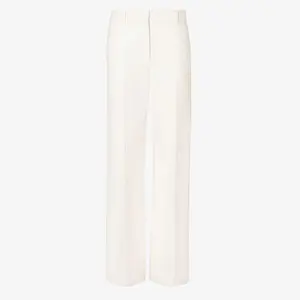 Fendi Tailored Wool Trousers - White