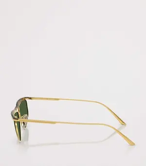 Oliver Spencer Steel 1986c Irregular Oval Sunglasses