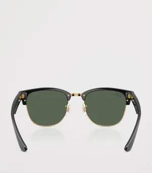 Ray-ban Clubmaster Reverse Square Sunglasses - Black