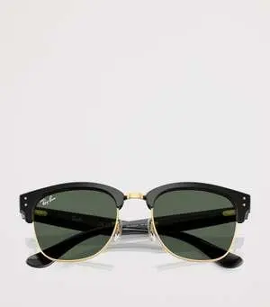 Ray-ban Clubmaster Reverse Square Sunglasses - Black