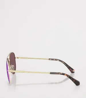 Michael Kors Perledo Pilot Sunglasses