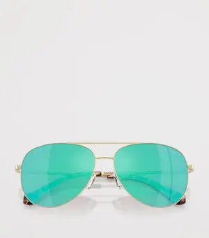 Michael Kors Perledo Pilot Sunglasses