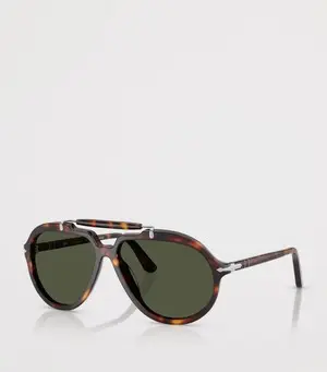 Persol Senna Series Pilot Sunglasses
