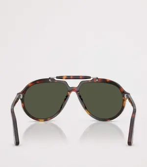 Persol Senna Series Pilot Sunglasses