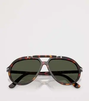 Persol Senna Series Pilot Sunglasses