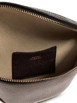 Isabel Marant Étoile Skano Hammered Leather Belt Bag With Studs