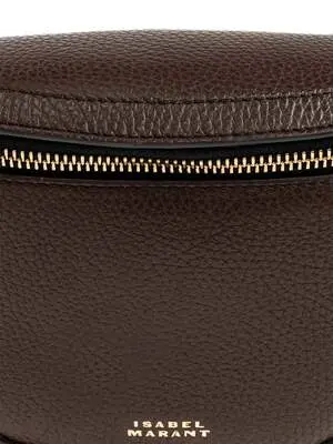 Isabel Marant Étoile Skano Hammered Leather Belt Bag With Studs