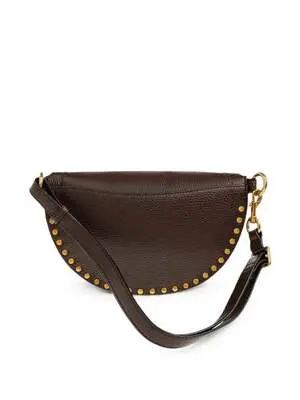Isabel Marant Étoile Skano Hammered Leather Belt Bag With Studs